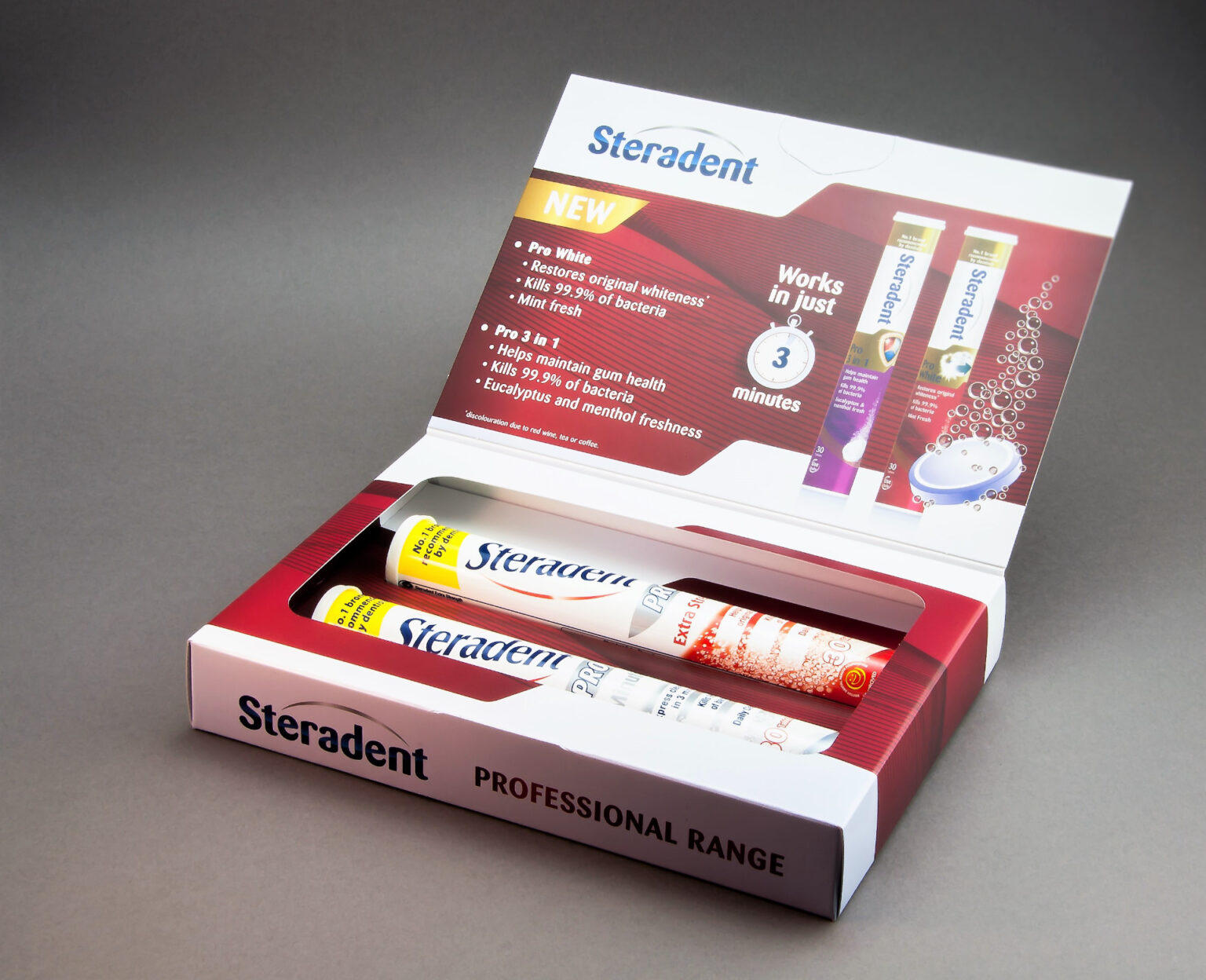 Steradent Promotional Packaging Design - Prima Packaging